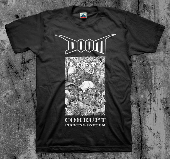 Doom - Corrupt Fucking System – Warlord Clothing